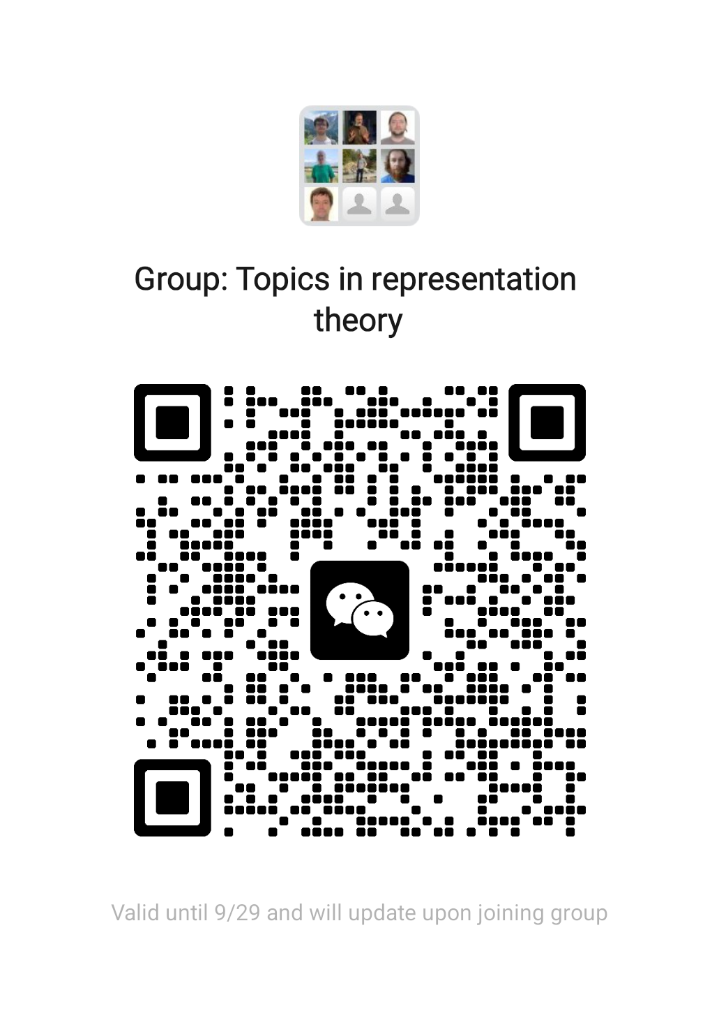 BIMSA - Topics in Representation Theory